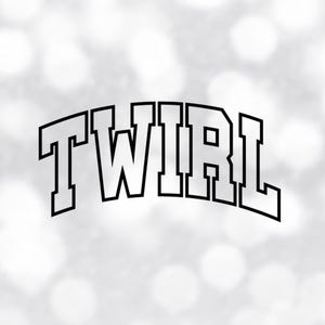 Shape Clipart: Black Arched Bold Collegiate Varsity Block Outline Style ...