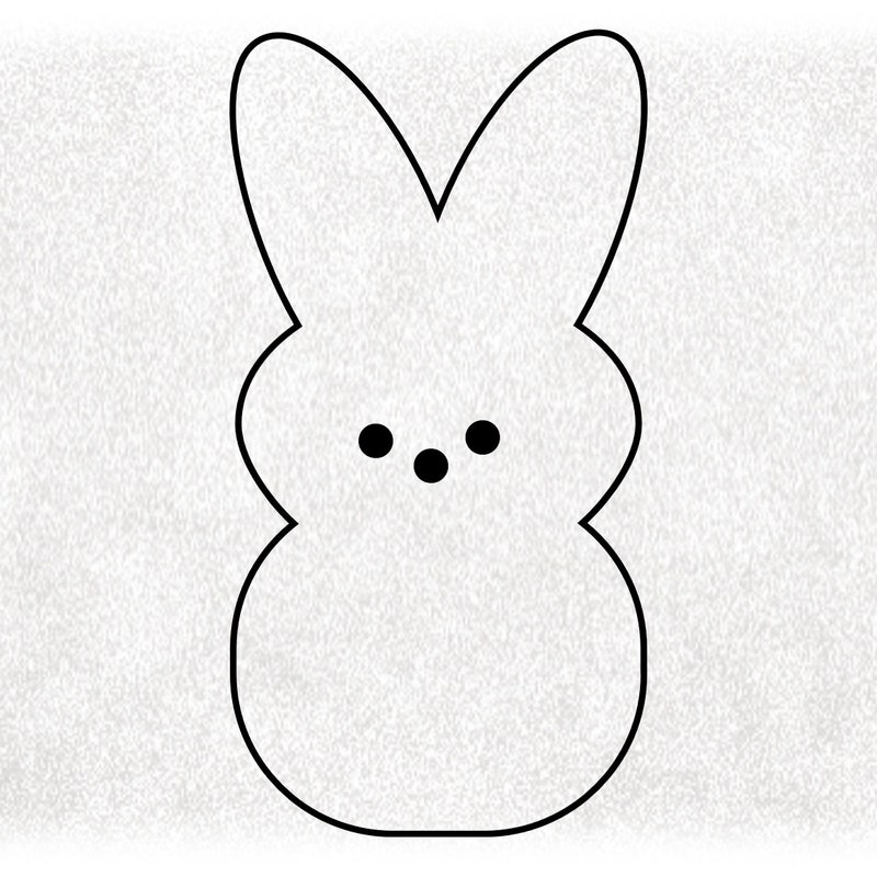 Peep Silhouette - Etsy