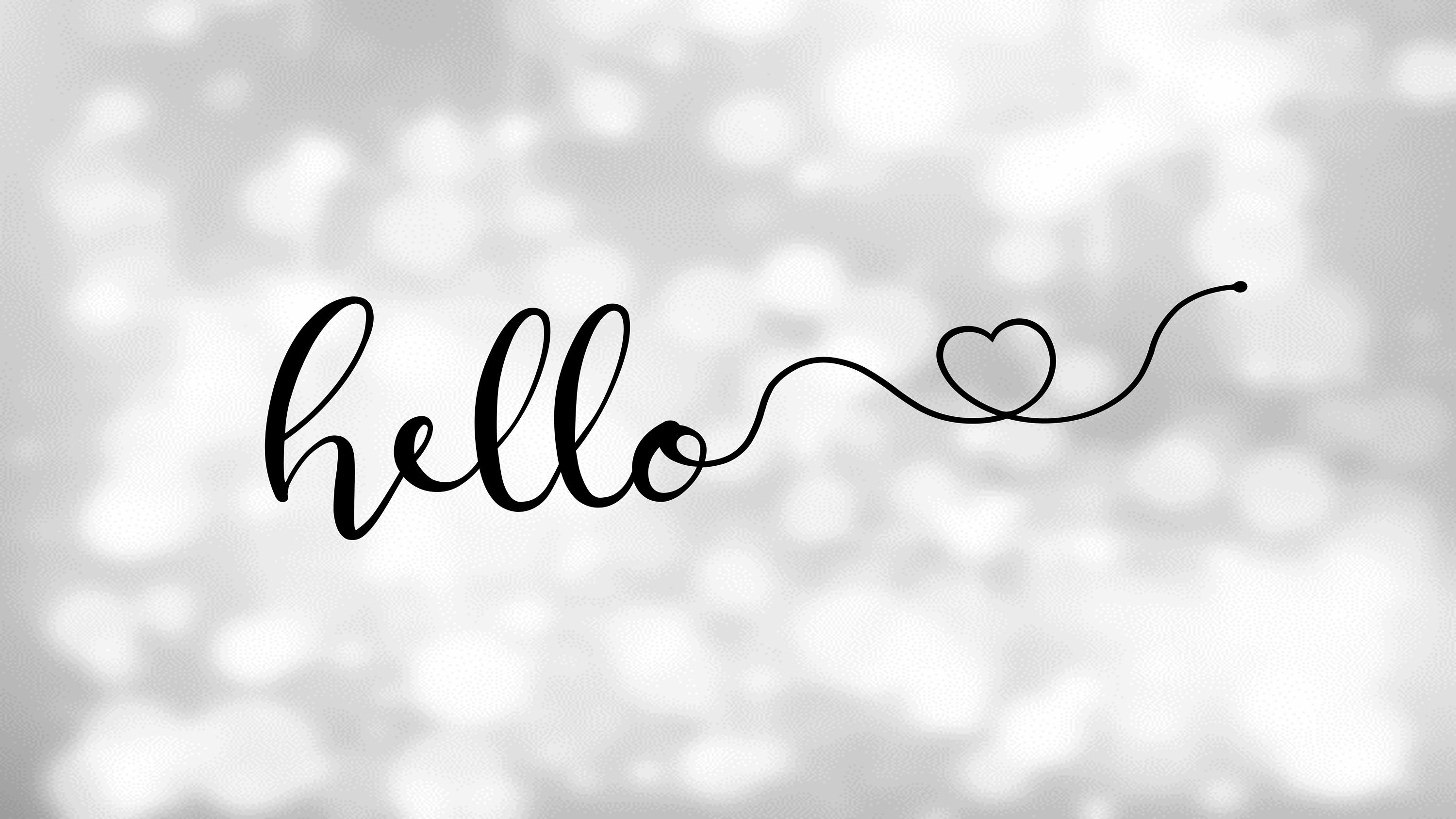 The Word Hello Clipart
