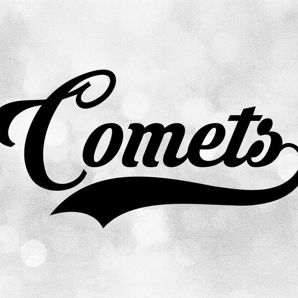Comets Svg Png Comet Shirt - Etsy
