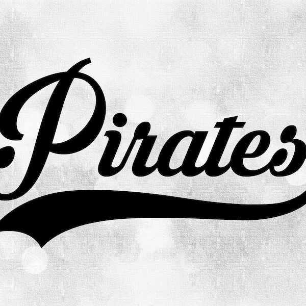 Pittsburgh Pirates Font - Etsy
