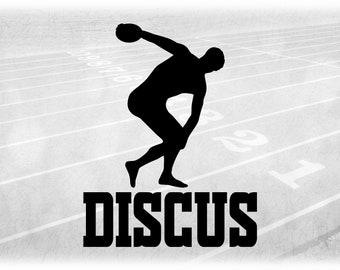 Shotput And Discus Clipart