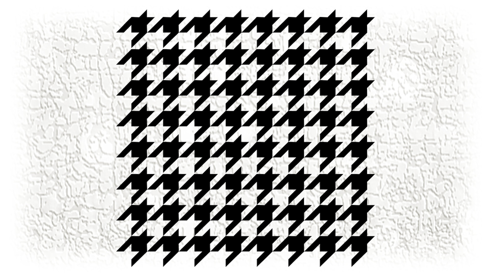 Shape Clipart: Sheet of Black Houndstooth Plaid Pattern - Etsy