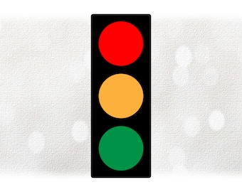 Stoplicht clipart - Etsy Nederland