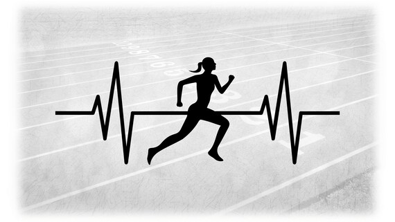 Girls Cross Country Clip Art