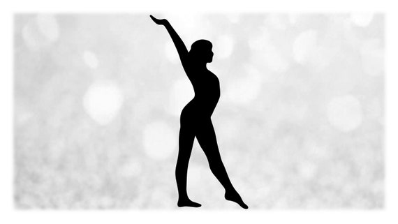 Splits Gymnastics Clipart