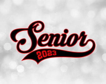 Senior Word Clipart - Etsy