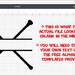 Shape Clipart: Black Crossed Twirling Batons Split Into Personalizable ...