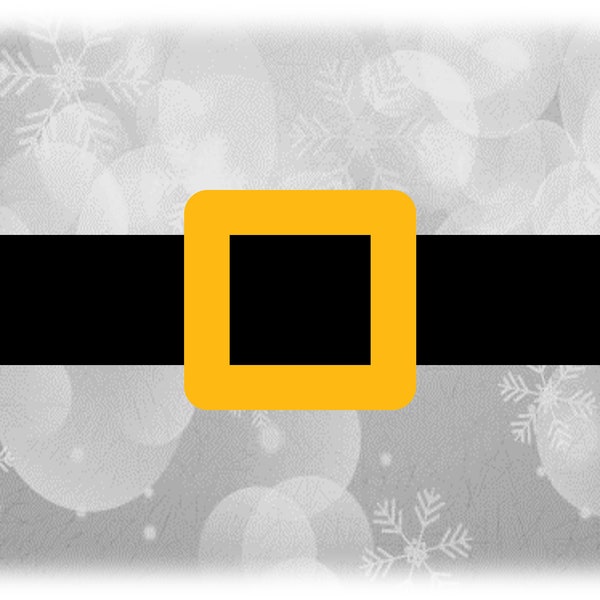 Santa Belt Printable - Etsy