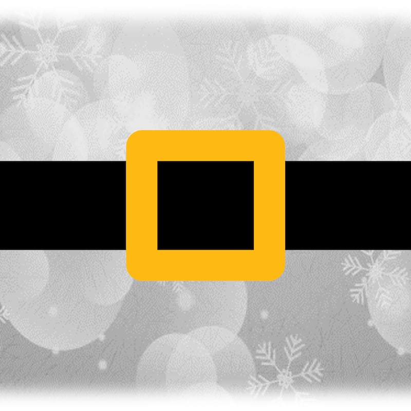 Santa Buckle for Belt - Etsy