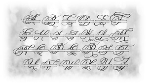 Cursive Whiskey Font Cursive Font Cursive Letters Svg Bourbon Font ...