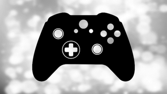 Joystick Clipart Black And White