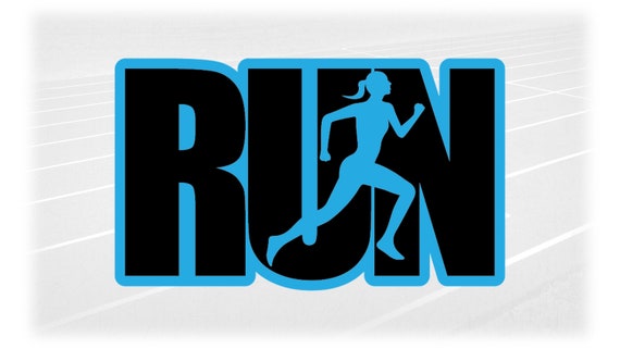 The Word Run Clipart