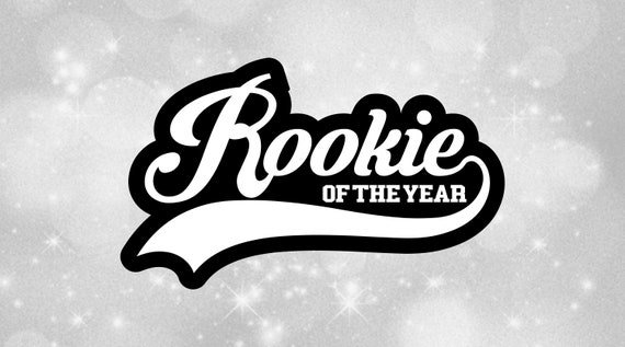 Sports Clipart: Baseball Style Swoosh Word rookie | Etsy