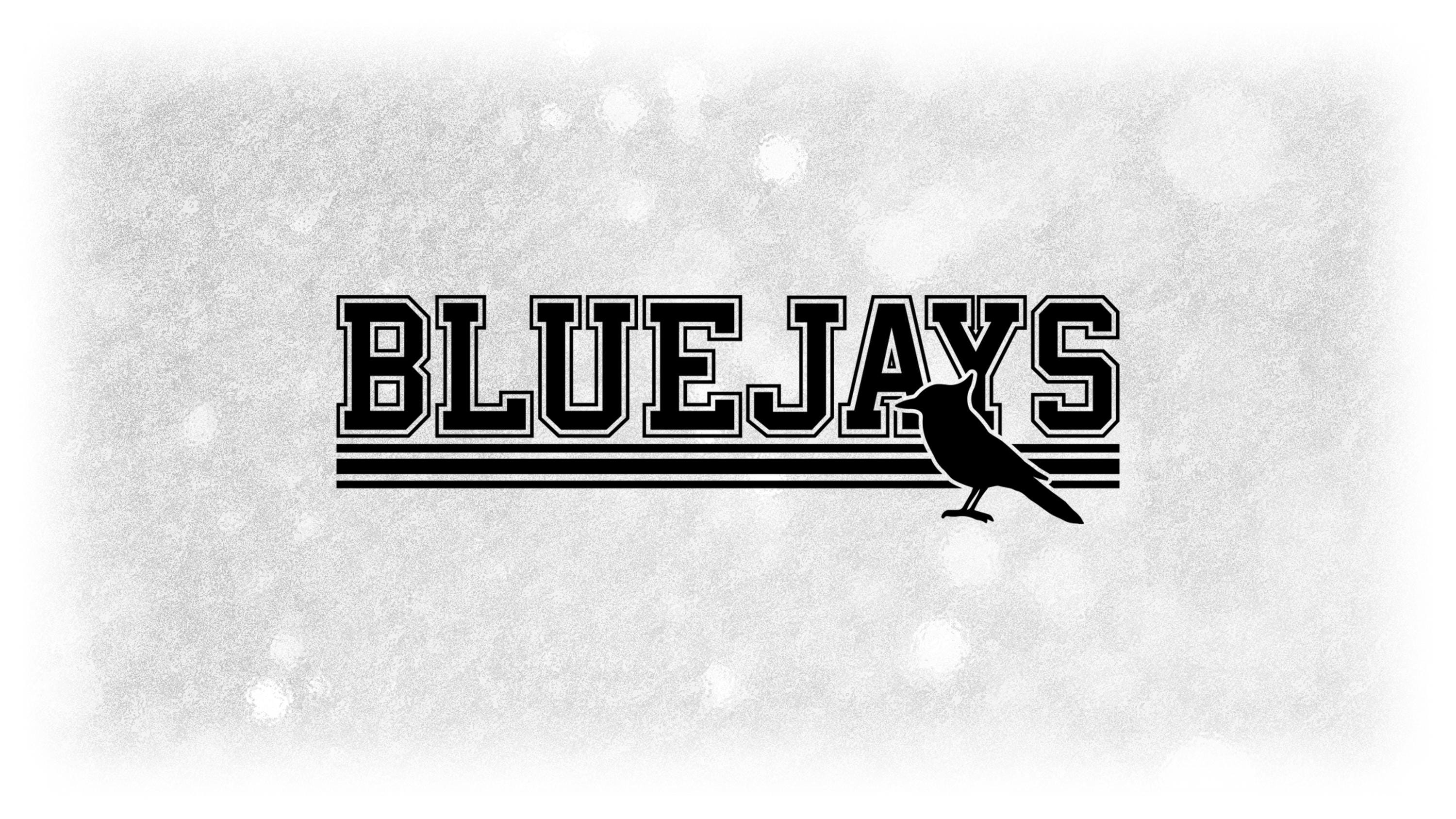 Sports Clipart: Black Bold "blue Jays" Team Mascot Name in Varsity ...