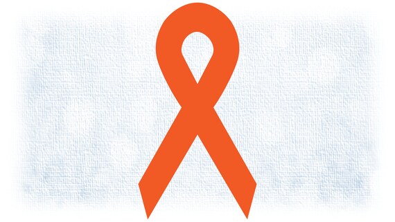 Clipart for Causes: Orange Awareness Ribbon ADHD Multiple - Etsy