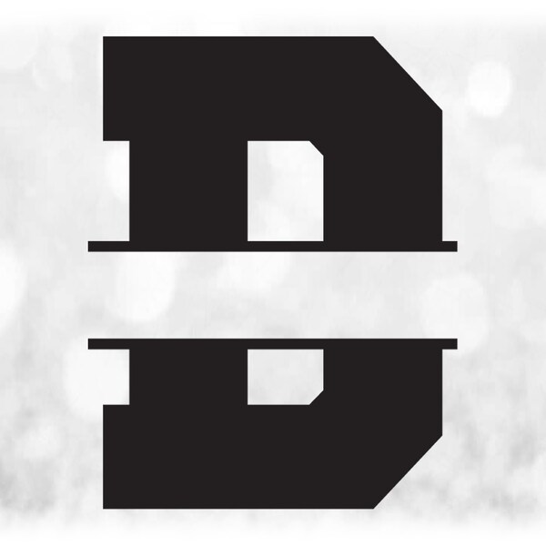 Monogram Letter D - Etsy