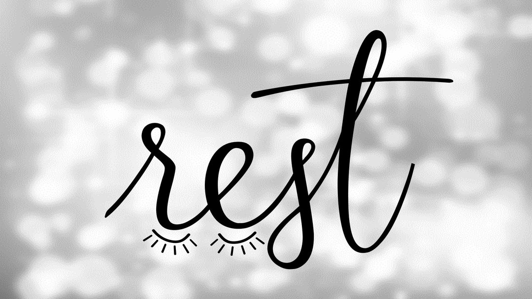 Cursive Word In The Gray