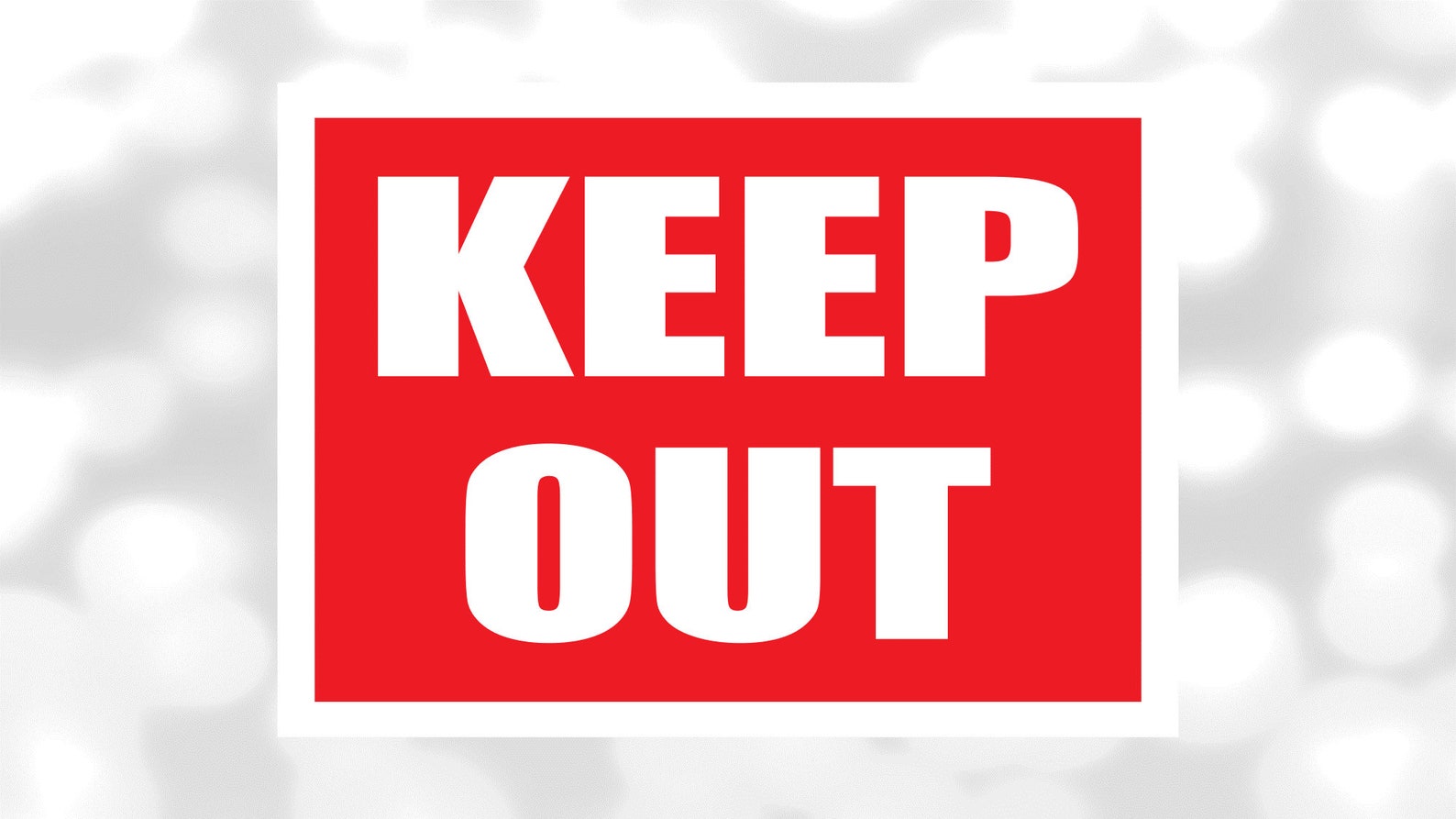 Shape Clipart: Standard Rectangle Shaped Red Sign With | Etsy