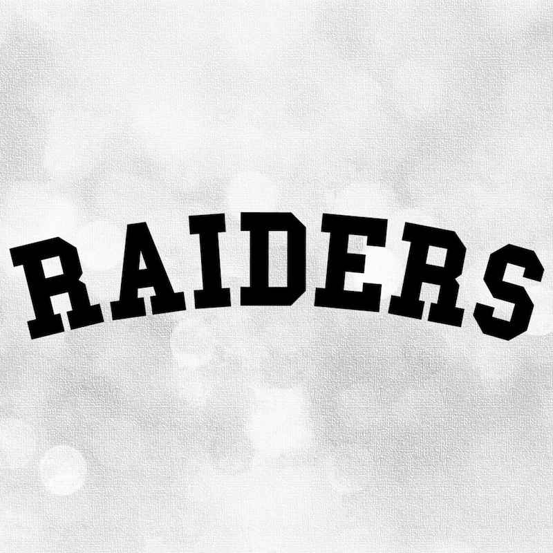 Raiders Logo Svg - Etsy