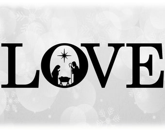 Fancy Word Love Svg - Etsy