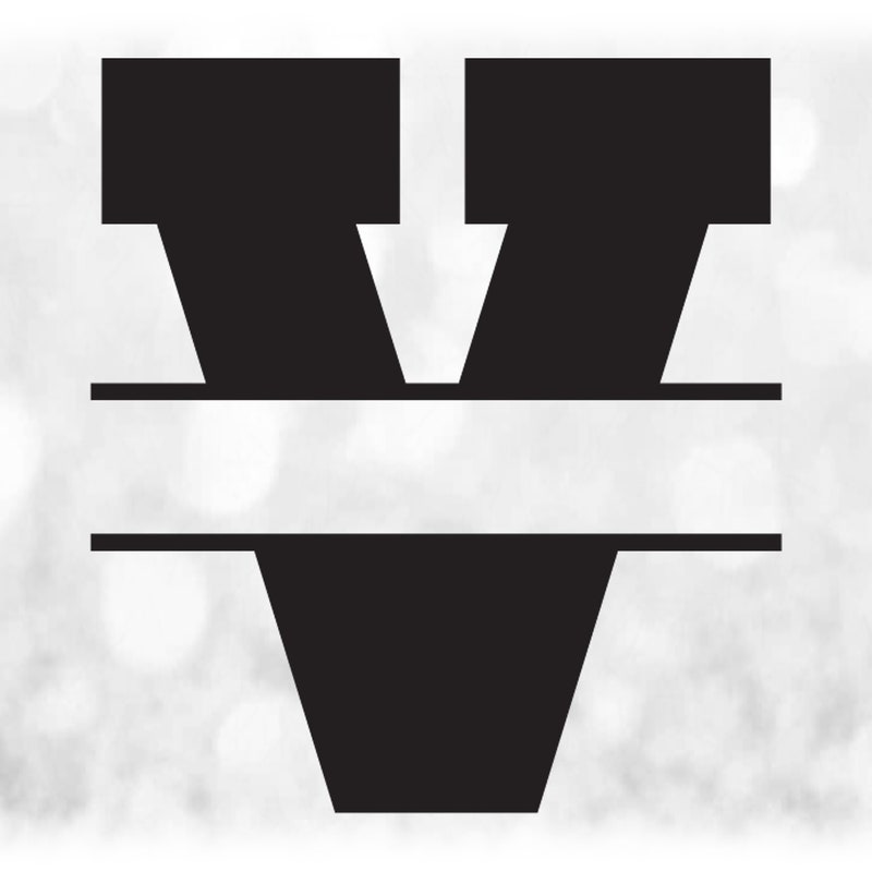 Monogram Letter V - Etsy