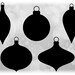 Holiday Clipart: Value Pack Bundle Five Black Solid - Etsy