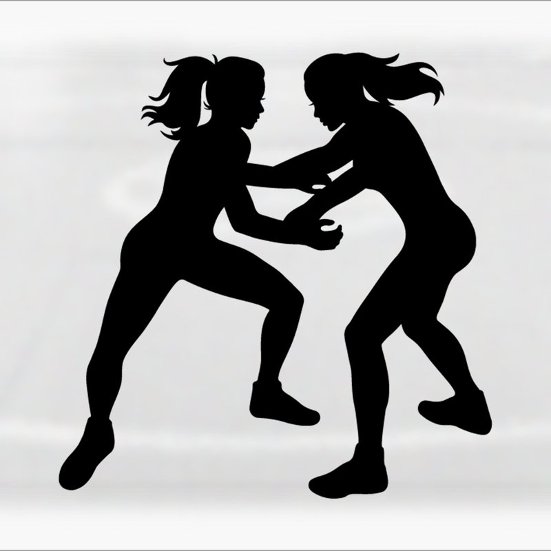 Women Wrestling Art - Etsy