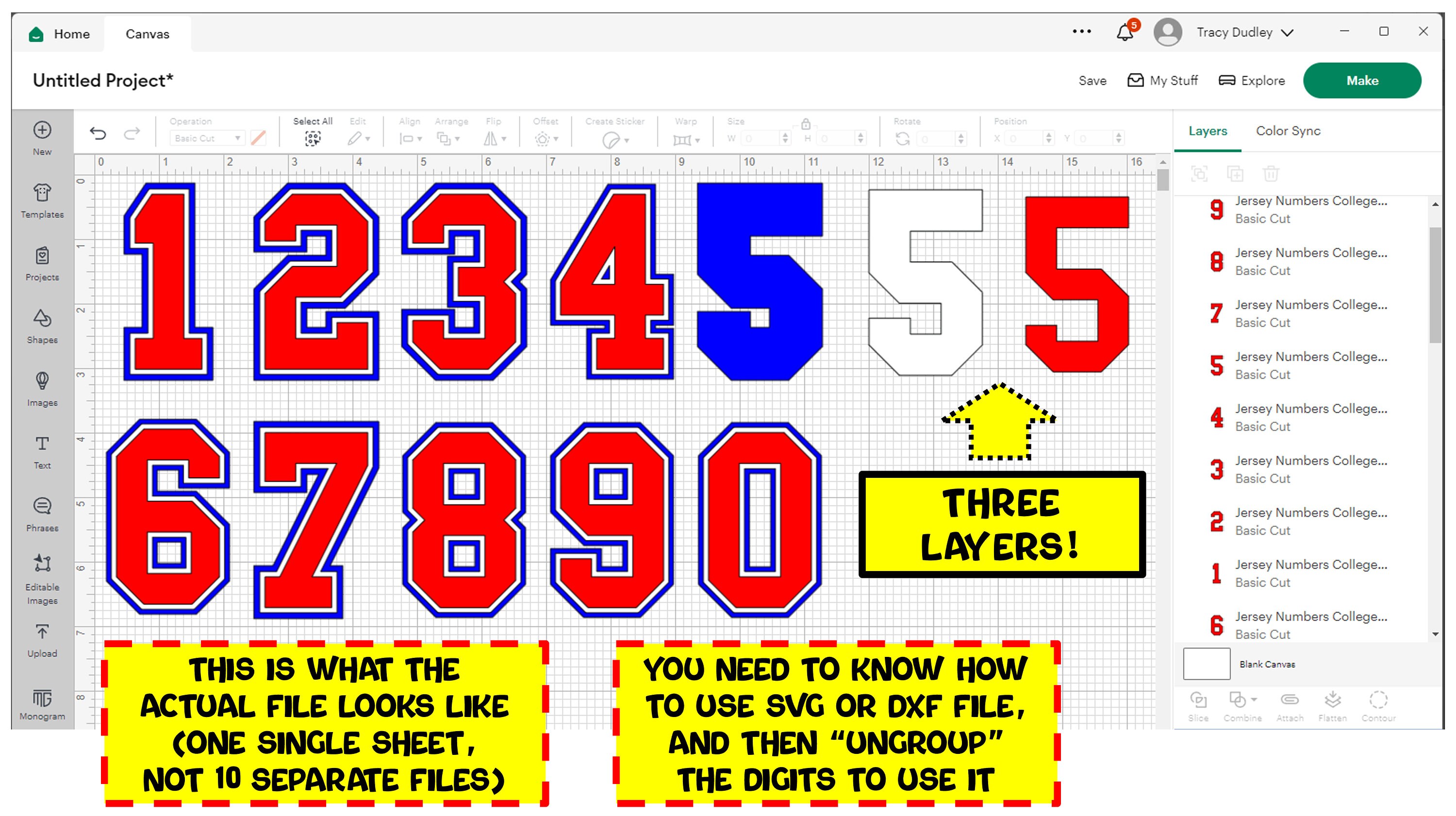 Sports Clipart: Jersey Number Templates Grouped on Single Sheet - Red ...