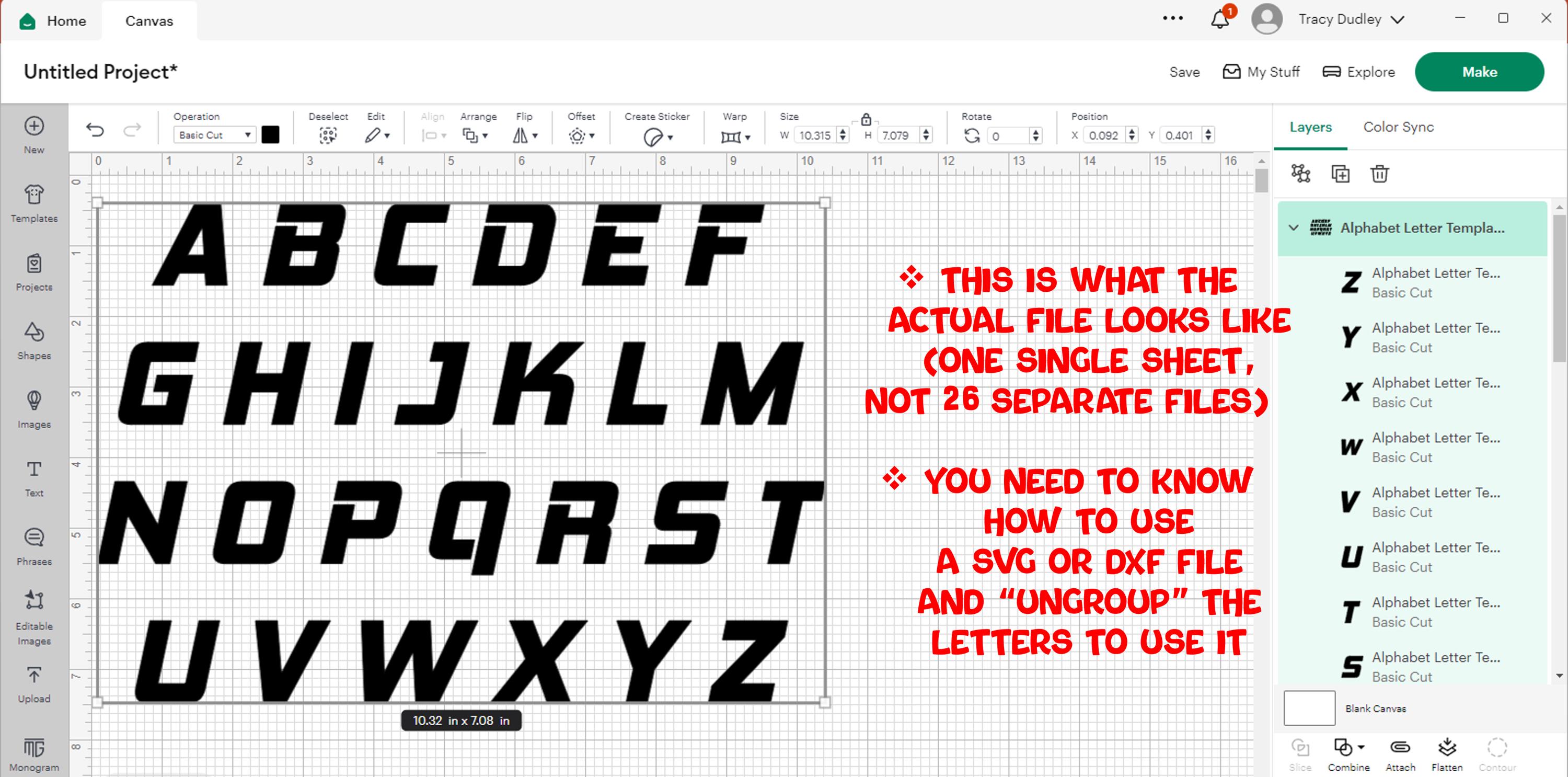 Sports Clipart: Alphabet Letter Templates Grouped on ONE Single Sheet ...