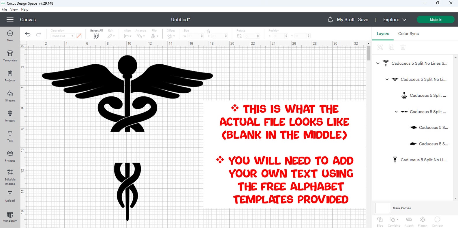 Medical Clipart: Black Medical Caduceus Symbol Silhouette for Doctors ...