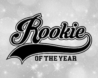 Rookie of the Year Clipart - Etsy UK
