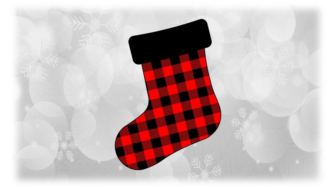 Holiday Clipart: Stocking or Sock Silhouette for Fireplace Mantle ...