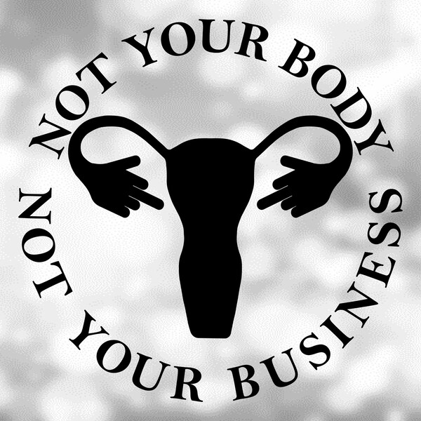 Uterus Flipping off Svg - Etsy Canada