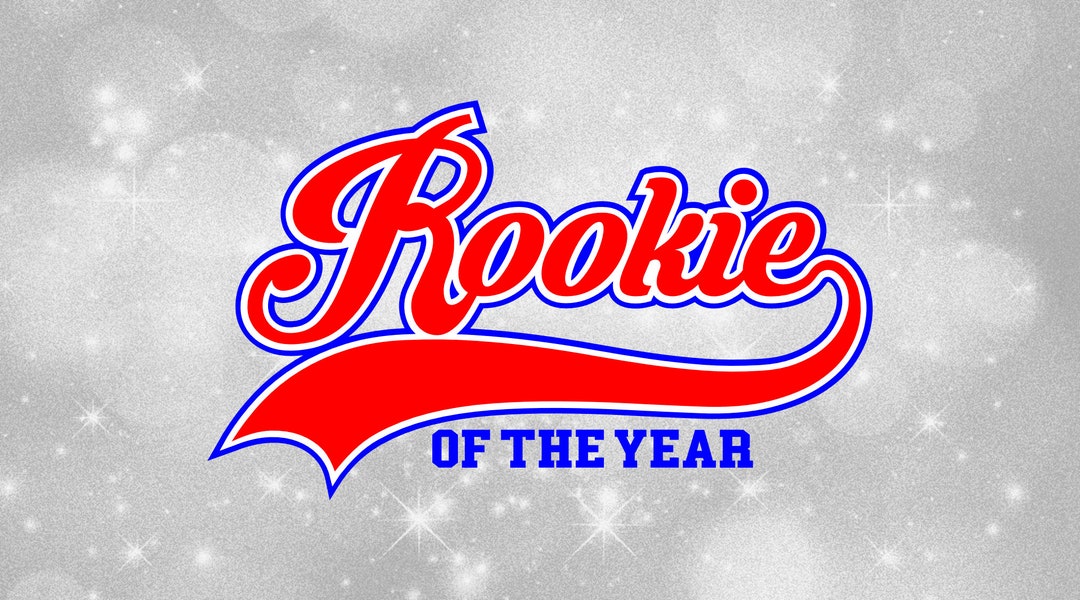 Sports Clipart: Baseball Style Swoosh Word "rookie" With "of the Year ...