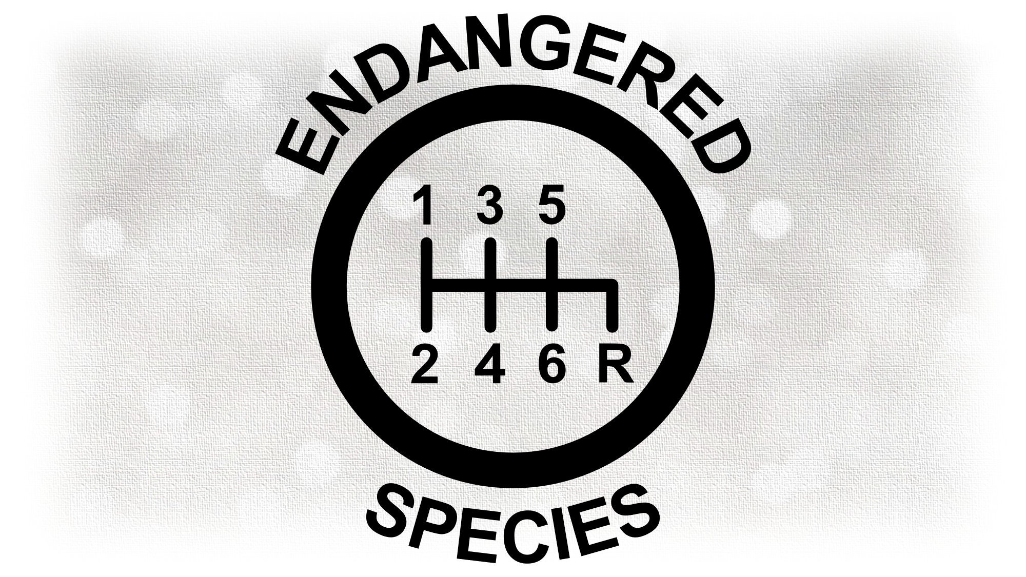 Car / Automotive Clipart: Black Round 6-Speed Manual / Stick | Etsy