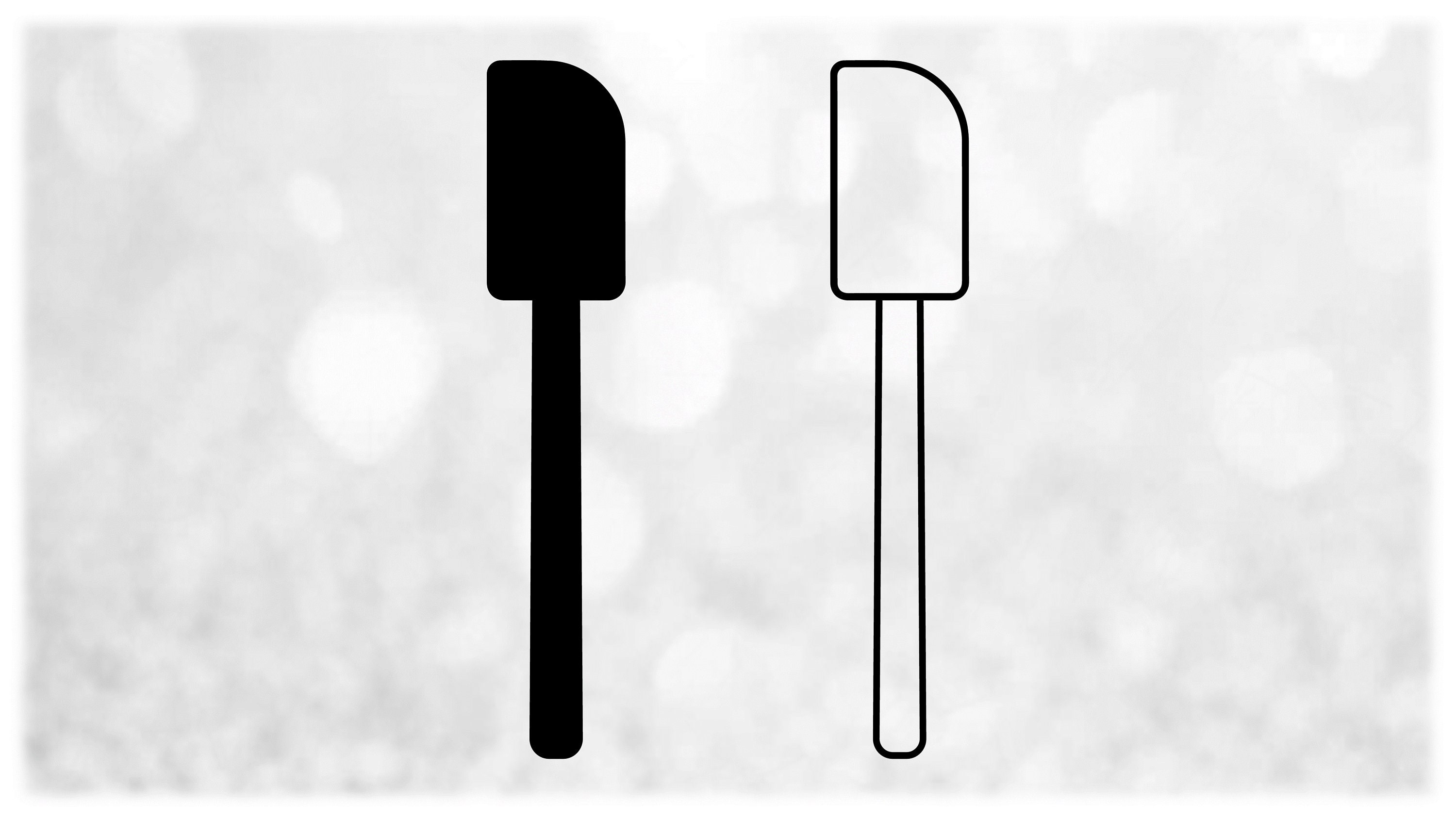 Rubber Spatula Clip Art