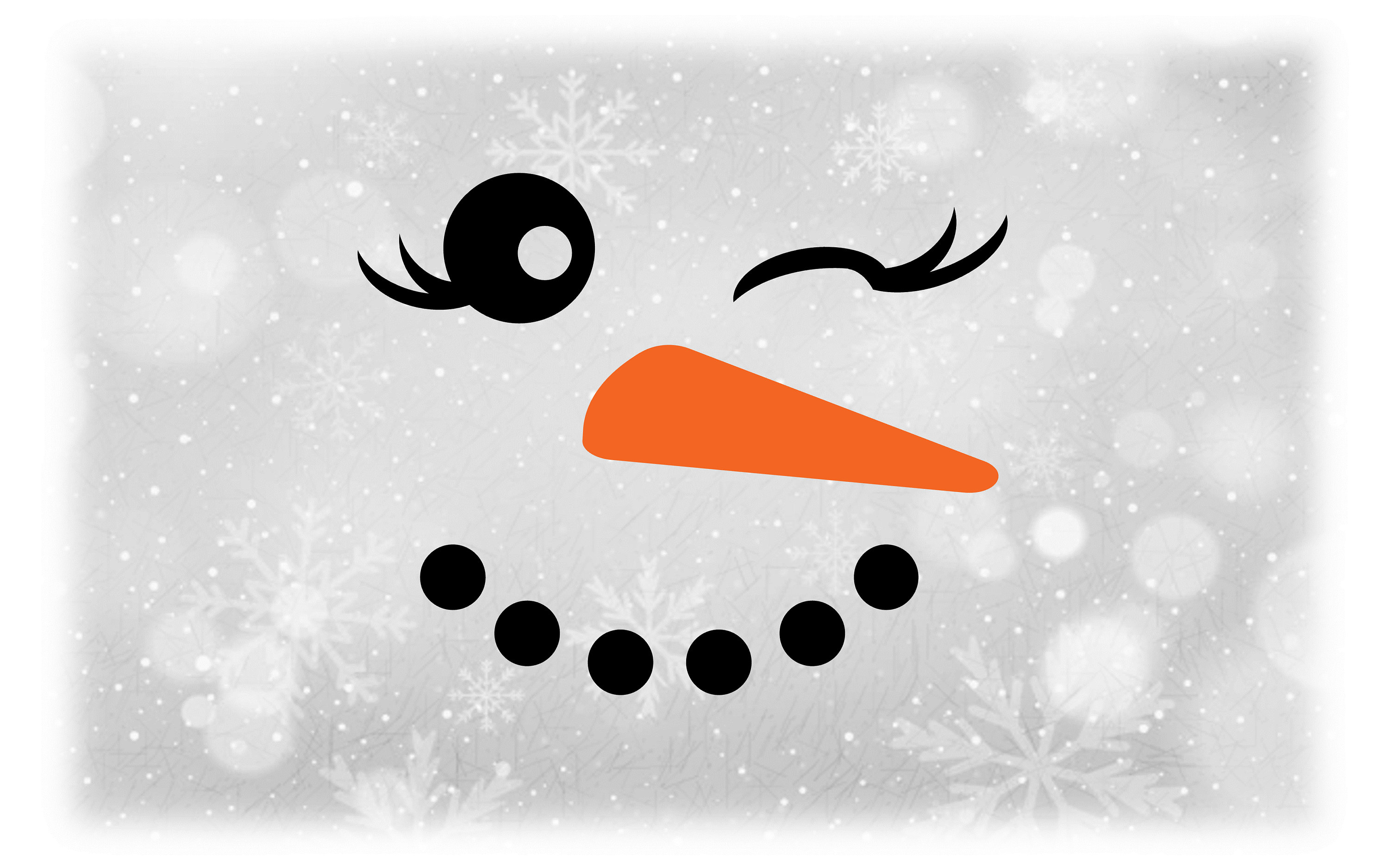 Snowman Mouth Clipart