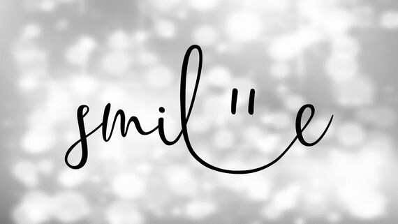 Inspirational Clipart: Fine and Fancy Black Cursive / Script | Etsy