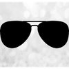 Aviator Sunglasses SVG Aviators SVG Sunglasses Silhouette Shape Png Cut ...