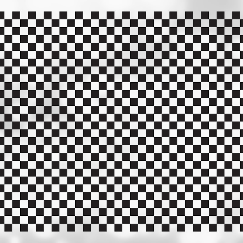 Black & White Checkered Pattern - Etsy