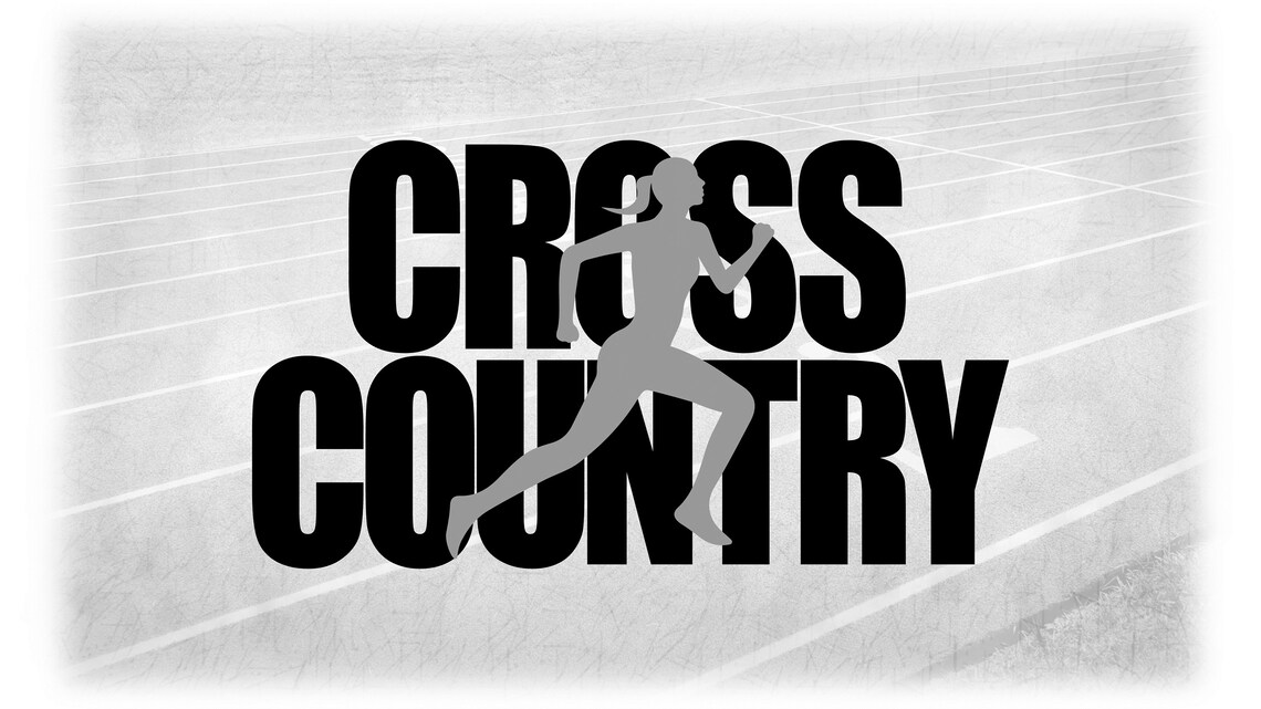 Sports Clipart: Bold Black Words cross Country - Etsy