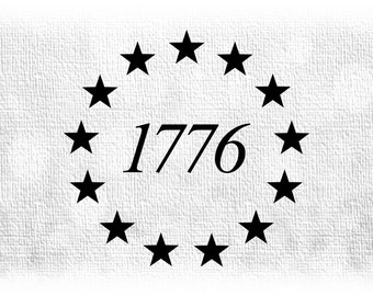 1776 Svg - Etsy