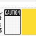 Sports Clipart: Black caution Flying Objects and Female Track & Field ...