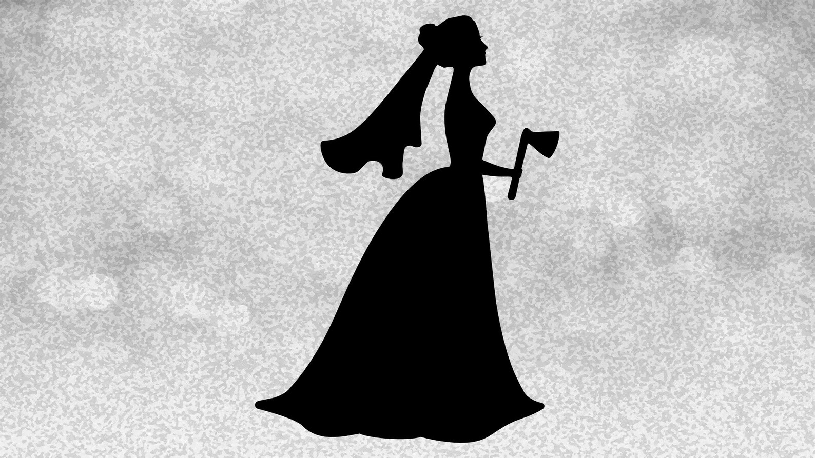 Disney Clipart: Black Constance Hatchaway Bride with Axe or | Etsy