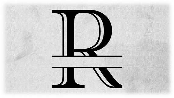 Capital Letter R Clipart White