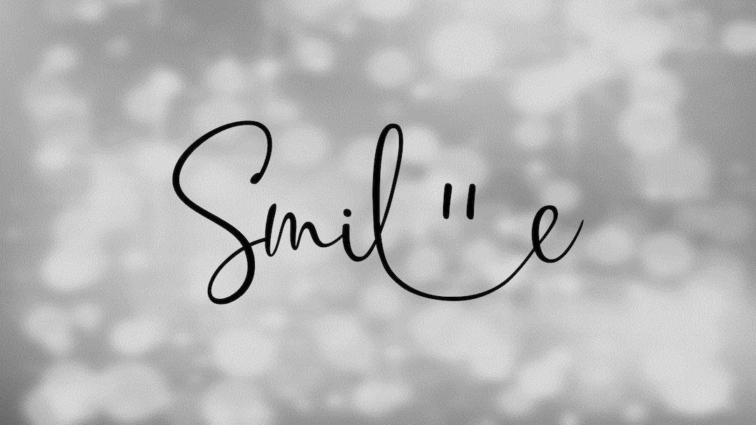 Inspirational Clipart: Fancy Black Cursive / Script Capitalized Word ...