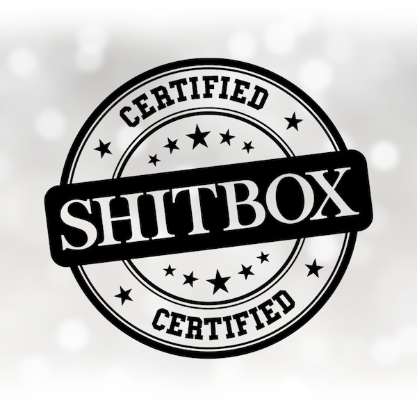 Certified Shitbox Svg - Etsy