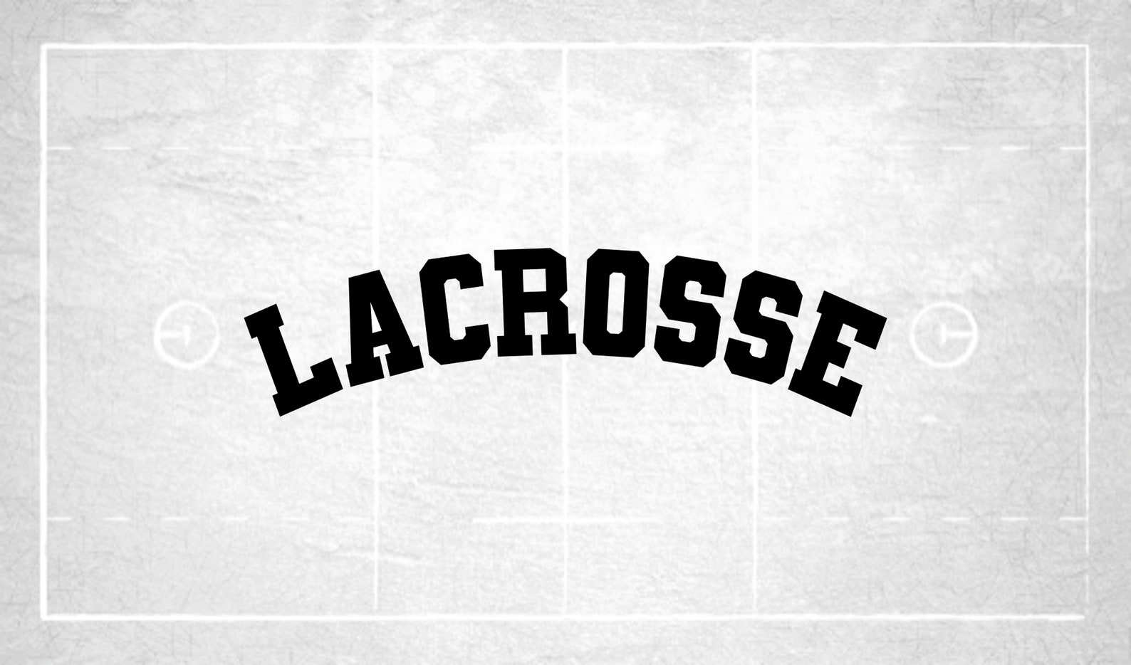 Sports Clipart: Arched Black Bold Word "lacrosse" in College Type Style ...