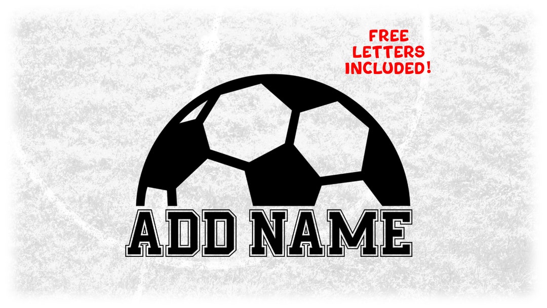 Sports Clipart: Half Bold Black Soccer Ball With Space Underneath to ...